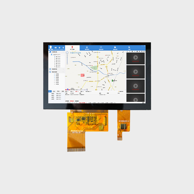 5.0 Zoll mittlerer und kleiner LCD-Display 800×480 RGB 500 Nits Display ...